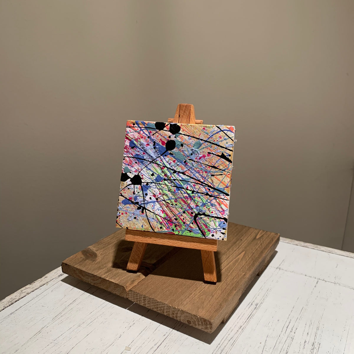 Multi-Colored Pollock Inspired #2 – ARTBYDELARA